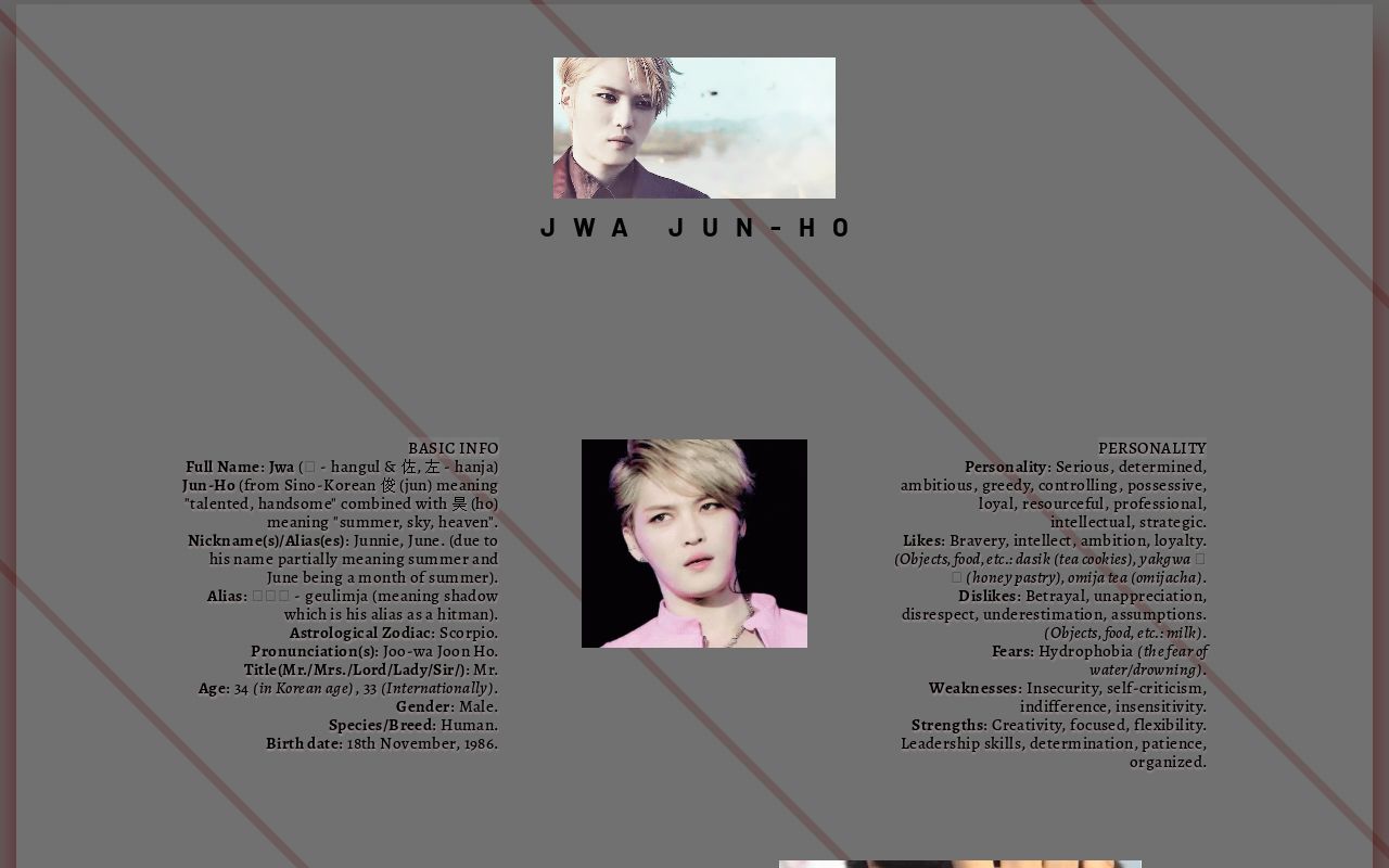 Jwa Jun-Ho's Biography